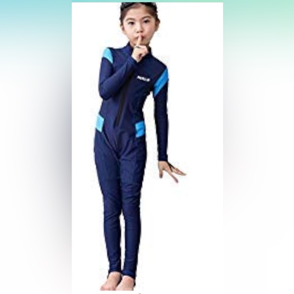 Swim | 224 Boys Girls Full Body Rash Guard Bathing Suit Sun Protection ...